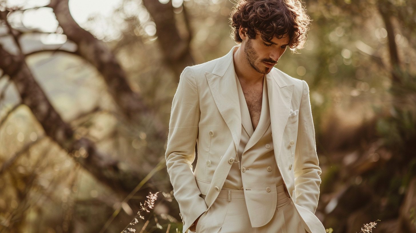How to Style a Men’s Cream Suit from Work to Weddings - TuxLook