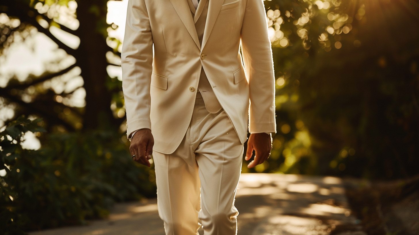 How to Style a Men’s Cream Suit from Work to Weddings - TuxLook