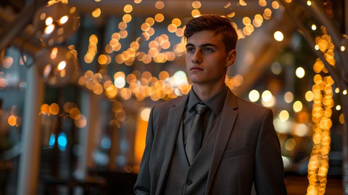 Grey Prom Suit Looks That Will Make You Stand Out - TuxLook
